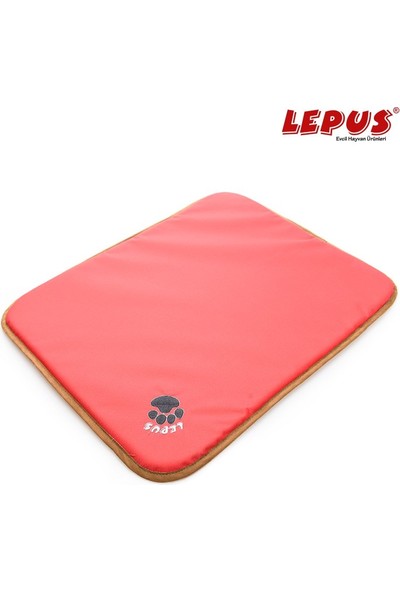 Lepus Iç ve Dış Mekan Su Geçirmez Mat Minder Kırmızı Small