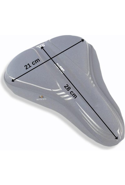 Bisiklet Jel Jelli Sele Kılıfı 280 x 200MM Gel Kılıf Bisiklet Jel Jelli Sele Kılıfı 280 x 200MM Gel Kılıf