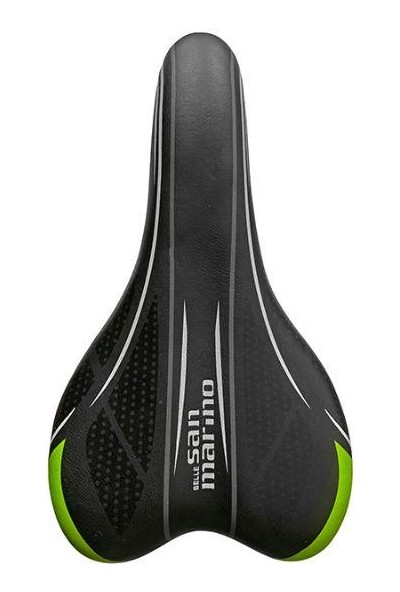 Sele Mtb 285 x 165 (San Marino) Yeşil Bisiklet Koltuk Sele Mtb 285 x 165 (San Marino) Yeşil Bisiklet Koltuk