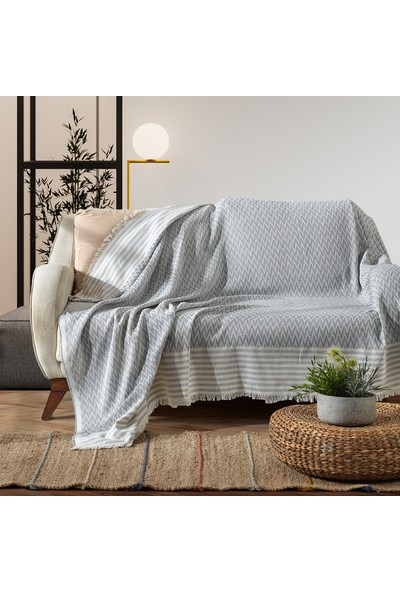 Vagonik Zigzag Natural Keten Koltuk Örtüsü | Koltuk Şalı Çekyat Örtüsü Vagonik Zigzag Natural Keten Koltuk Örtüsü | Koltuk Şalı Çekyat Örtüsü