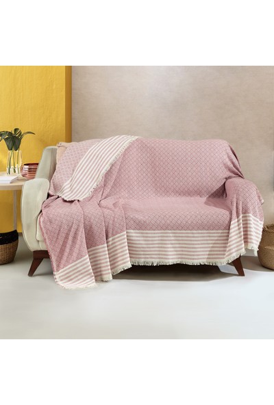 Vagonik Helena Natural Keten Koltuk Örtüsü | Koltuk Şalı Çekyat Örtüsü Vagonik Helena Natural Keten Koltuk Örtüsü | Koltuk Şalı Çekyat Örtüsü