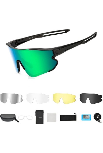 Newboler Uv Korumalı Polarize Spor Bisiklet Gözlükleri (Yurt Dışından) Newboler Uv Korumalı Polarize Spor Bisiklet Gözlükleri (Yurt Dışından)