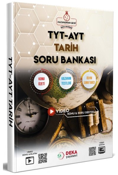 Deka Yayınları TYT AYT Tarih Soru Bankası