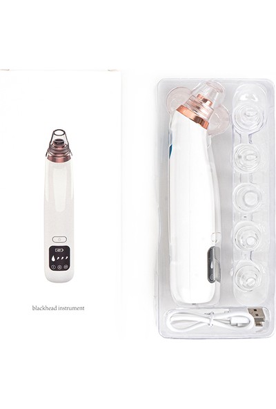 Balans Şarjlı Siyah Nokta Temizleyici 6 Farklı Başlıklı ve Isıtmalı