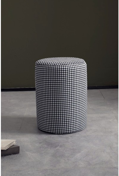 Express Mobilya Kaz Ayağı Silindir Puf Express Mobilya Kaz Ayağı Silindir Puf