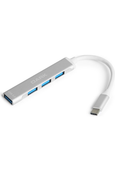 Dark Connect Master X4 USB C To 4 Port USB 3.0 Hub (DK-AC-USB310C ) Dark Connect Master X4 USB C To 4 Port USB 3.0 Hub (DK-AC-USB310C )