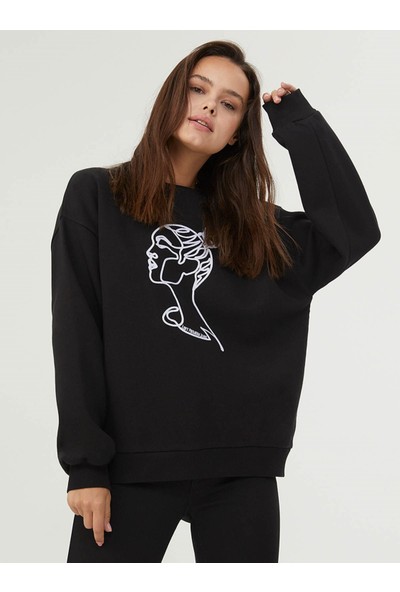 Loft Kadın Sweat Siyah LF2028140