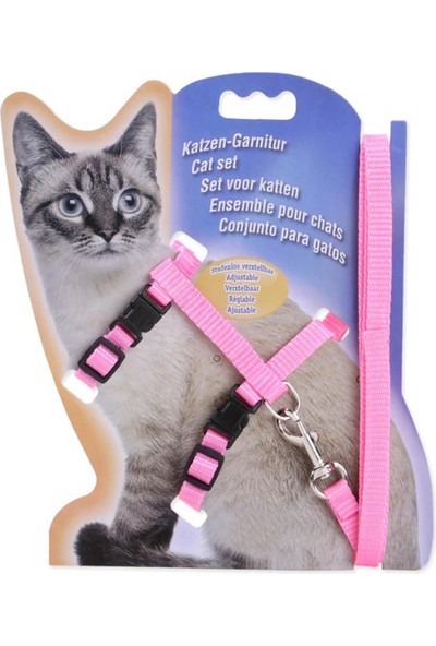 Trendpoint Kedi Göğüs Tasması ve Gezdirme Seti Trendpoint Kedi Göğüs Tasması ve Gezdirme Seti