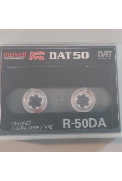Maxell R-50DA Pro Dat 50 Dijital Ses Kaseti Audio Pro Maxell R-50DA Pro Dat 50 Dijital Ses Kaseti Audio Pro