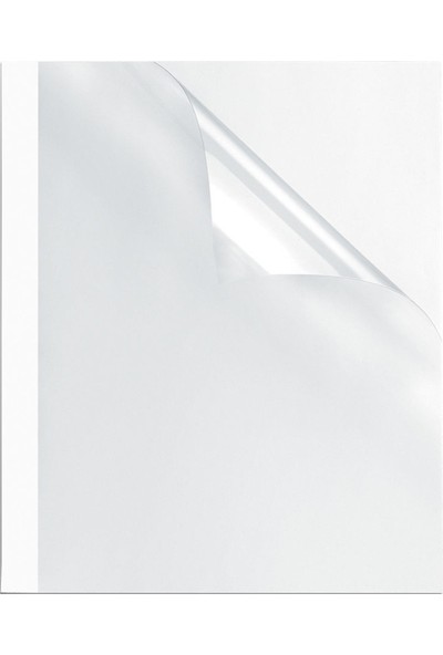 Mühlen Deckel Isısal Cilt Kapakları A4 Beyaz 12 mm 1 Koli 80 Adet