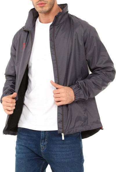 Raru Erkek Yağmurluk Pluıe Antrasit Raru Erkek Yağmurluk Pluıe Antrasit