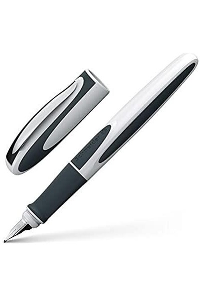 FKM Schneider Dolma Kalem Beyaz Gri Fountain Pen Ray FKM Schneider Dolma Kalem Beyaz Gri Fountain Pen Ray