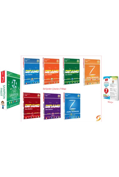 Tonguç Yayınları 7. Sınıf Şampiyon Paketi