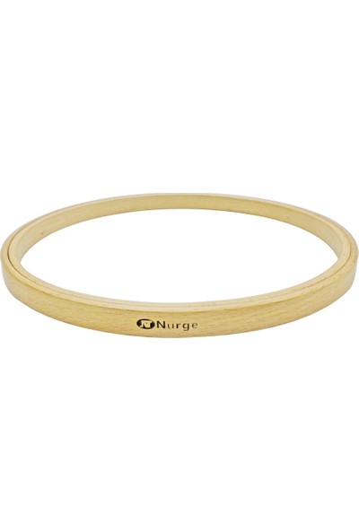 Nurge Vidasız 8mm Ağaç Kasnak No:2 Nurge Vidasız 8mm Ağaç Kasnak No:2