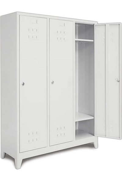 Online Çelik Dolap 3'lü Soyunma Dolabı