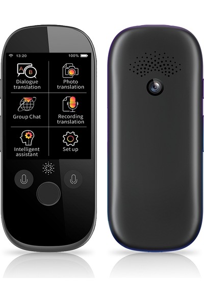 Boeleo K1 (BF07) Pro 2.4inch Ekran Ses Tercümesi (Gri) (Yurt Dışından)