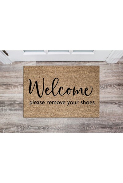 Sevimli Hediye Remove Your Shoes Kapı Paspası Sevimli Hediye Remove Your Shoes Kapı Paspası