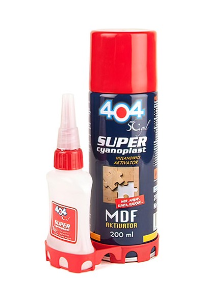 404 Mdf Yapıştırıcı 404 Hızlı Yapıştırıcı 200 ml
