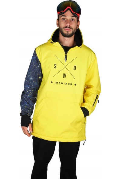 Snowsea Maniac Yaka Fermuarlı Snowboard ve Kayak Montu Snowsea Maniac Yaka Fermuarlı Snowboard ve Kayak Montu