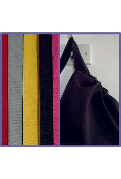 Fancyagnes Fancyagnes el Yapımı Askılı Çamaşır Oyuncak Kirli Saklama Torbası 5 Renk 65*45 cm