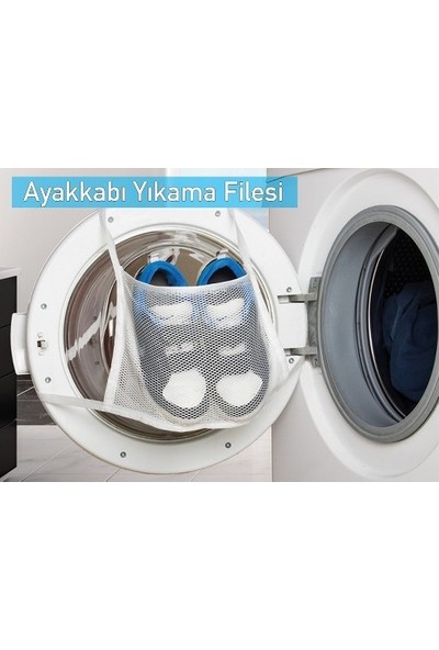 Go İthalat Hassas Çamaşır - Ayakkabı Yıkama Filesi Kapak Bağlamalı 35 X 20 Cm Go İthalat Hassas Çamaşır - Ayakkabı Yıkama Filesi Kapak Bağlamalı 35 X 20 Cm