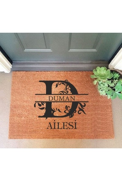 Sevimli Hediye Kişiye Özel Kapı Paspası