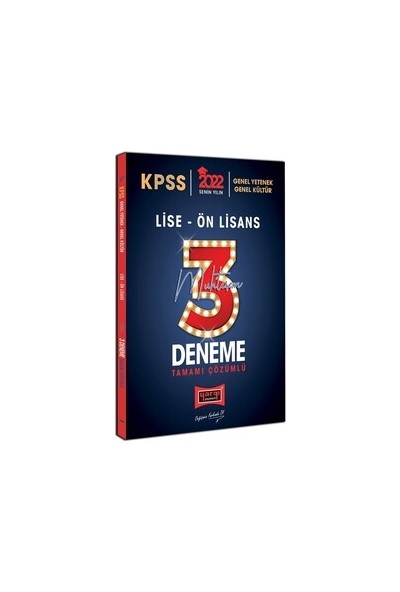 Yargı Yayınevi Yargı Yayınları 2022 KPSS Gy Gk Lise Ön Lisans Tamamı Çözümlü Muhteşem 3 Deneme Yargı Yayınevi Yargı Yayınları 2022 KPSS Gy Gk Lise Ön Lisans Tamamı Çözümlü Muhteşem 3 Deneme