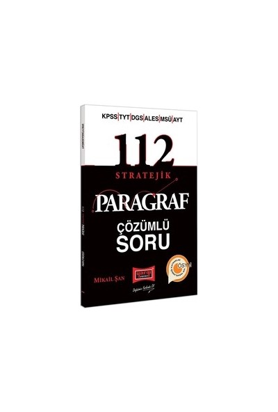 Yargı Yayınevi Yargı Yayınları 2022 KPSS YKS DGS Ales Msü 112 Stratejik Çözümlü Soru Bankası Yargı Yayınevi Yargı Yayınları 2022 KPSS YKS DGS Ales Msü 112 Stratejik Çözümlü Soru Bankası