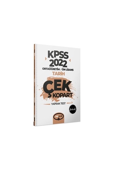 Yediiklim Yayınları Yediiklim YAYINLARI 2022 KPSS Ortaöğretim Ön Lisans Genel Kültür Tarih Çek Kopart Yaprak Test Yediiklim Yayınları Yediiklim YAYINLARI 2022 KPSS Ortaöğretim Ön Lisans Genel Kültür Tarih Çek Kopart Yaprak Test