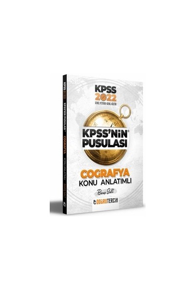 Doğru Tercih Yayınları 2022 KPSS'nin Pusulası Coğrafya Konu Anlatımı Doğru Tercih Yayınları 2022 KPSS'nin Pusulası Coğrafya Konu Anlatımı