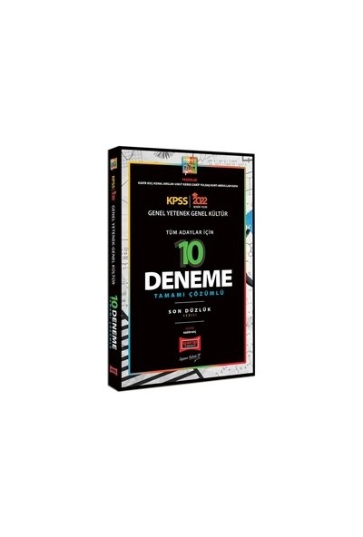 Yargı Yayınevi Yargı Yayınları 2022 KPSS Gy Gk Tüm Adaylar Için Son Düzlük Tamamı Çözümlü 10 Deneme Yargı Yayınevi Yargı Yayınları 2022 KPSS Gy Gk Tüm Adaylar Için Son Düzlük Tamamı Çözümlü 10 Deneme