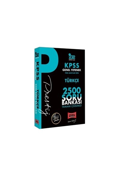 Yargı Yayınevi Yargı Yayınları 2022 KPSS Genel Yetenek Türkçe Prestij Seri Tamamı Çözümlü 2500 Soru Bankası Yargı Yayınevi Yargı Yayınları 2022 KPSS Genel Yetenek Türkçe Prestij Seri Tamamı Çözümlü 2500 Soru Bankası