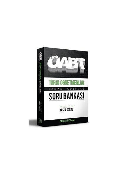 Benim Hocam Yayınevi Benim Hocam Yayınları  ÖABT Tarih Öğretmenliği Tamamı Çözümlü Soru bankası
