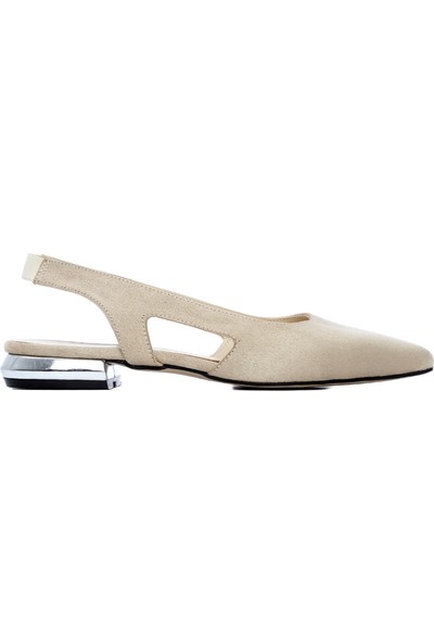 Kemal Tanca Kadın Vegan Babet Ayakkabı 821 21 Byn Ayk Y21