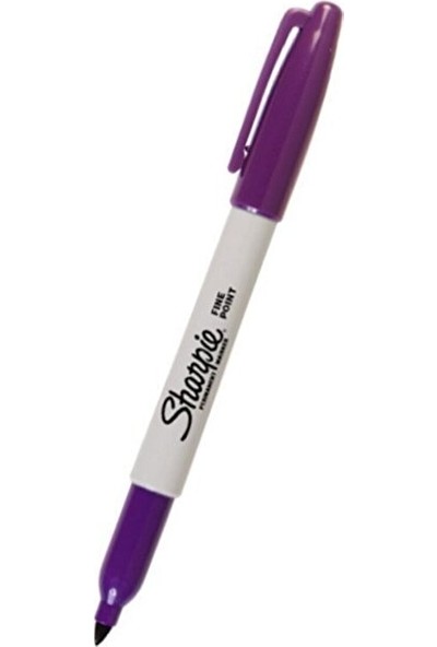 Sharpie Fine Permanent Markör Mor Sharpie Fine Permanent Markör Mor