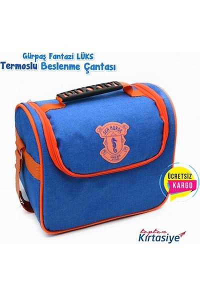 Lüks Beslenme Çantası Gürpaş Mavi