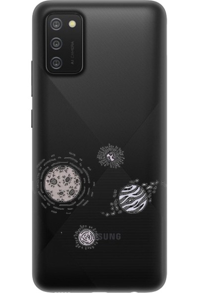 Gramaphone Samsung Galaxy A02S Kılıf Hd Baskılı Kılıf - Galaksi Art