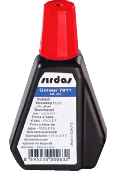 Sırdaş 7011 Kırmızı Istanpa Mürekkebi Sırdaş 7011 Kırmızı Istanpa Mürekkebi