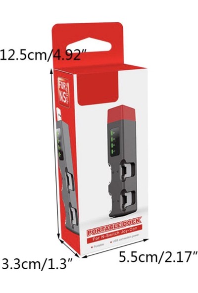 Gizala Nintendo Switch Joycon Şarj Dock 4 Slot Mini Gizala Nintendo Switch Joycon Şarj Dock 4 Slot Mini