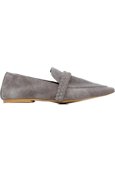 Kemal Tanca Kadın Deri Loafer Ayakkabı 825 101 Byn Ayk Y21