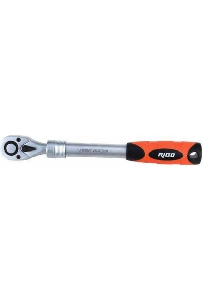 Rico 007-KK1272 Uzatmalı Cırcır Kolu 72 Diş 1/2 Rico 007-KK1272 Uzatmalı Cırcır Kolu 72 Diş 1/2