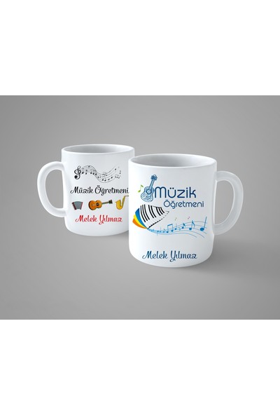 Naz Baskı Müzik Öğretmeni Öğretmenler Günü Çift Taraflı Baskılı Kupa Naz Baskı Müzik Öğretmeni Öğretmenler Günü Çift Taraflı Baskılı Kupa