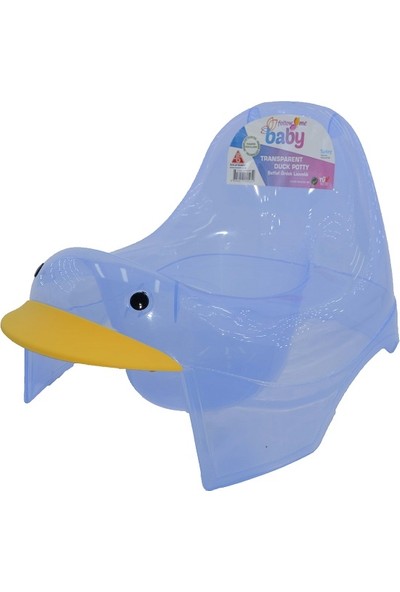 Pazaristanbul Follow Me Şeffaf Ördek Lazımlık Mavi Pazaristanbul Follow Me Şeffaf Ördek Lazımlık Mavi