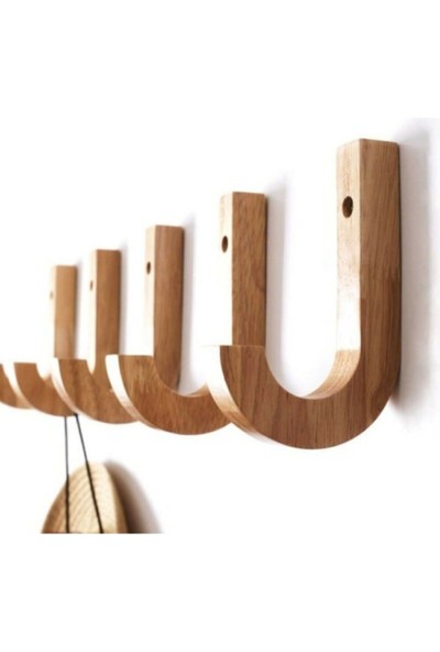 Jose Armando Dekoratif Doğal Ahşap Kanca Duvar Askısı 4 Lü Kanca Jose Armando Dekoratif Doğal Ahşap Kanca Duvar Askısı 4 Lü Kanca