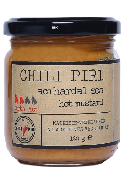 Chili Piri Acı Hardal Sos 180 gr Chili Piri Acı Hardal Sos 180 gr