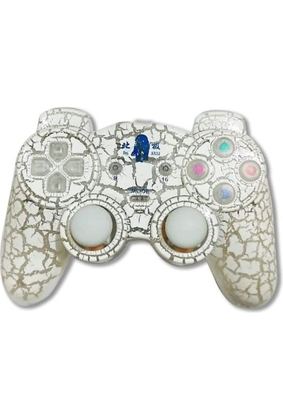 Portalgame Joystick Gamepad Pc Oyun Kolu USB Titreşimli White Portalgame Joystick Gamepad Pc Oyun Kolu USB Titreşimli White