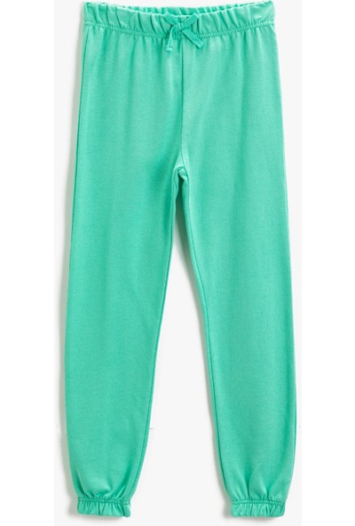 Koton Basic Fiyonklu Jogger Eşofman Altı Pamuklu Koton Basic Fiyonklu Jogger Eşofman Altı Pamuklu