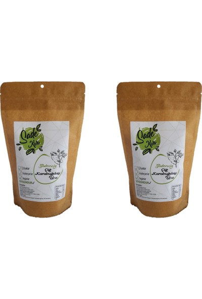 Sadekuru Glutensiz Çiğ Karabuğday (Greçka) Unu 2 x 1000 gr