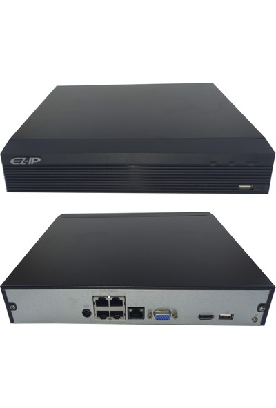 Dahua Ez-IP NVR1B04HS-4P/L 4 Kanal Poe Network Kayıt Cihazı