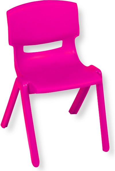 Göksan Mutfak Çocuk Sandalyesi Plastik Kırılmaz Mor 54X40X33